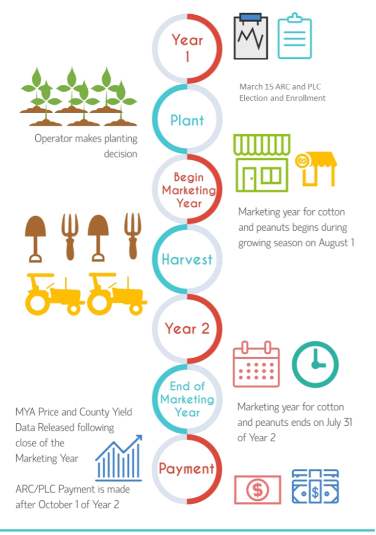 Timeline of the ARC and PLC Programs: Why Are Payments Received a Year ...